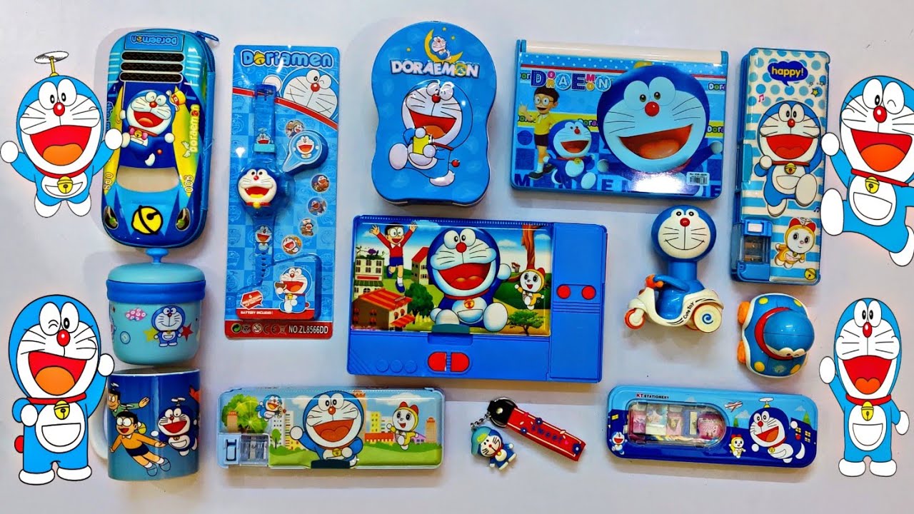 Ultimate Collection of Doraemon Toys - Doraemon Drone, Pencil Box ...