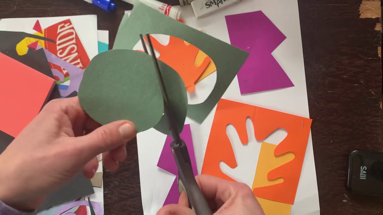 Shape collages! - YouTube