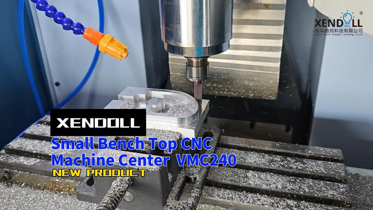 Small Bench Top Machine Center VMC240 - YouTube