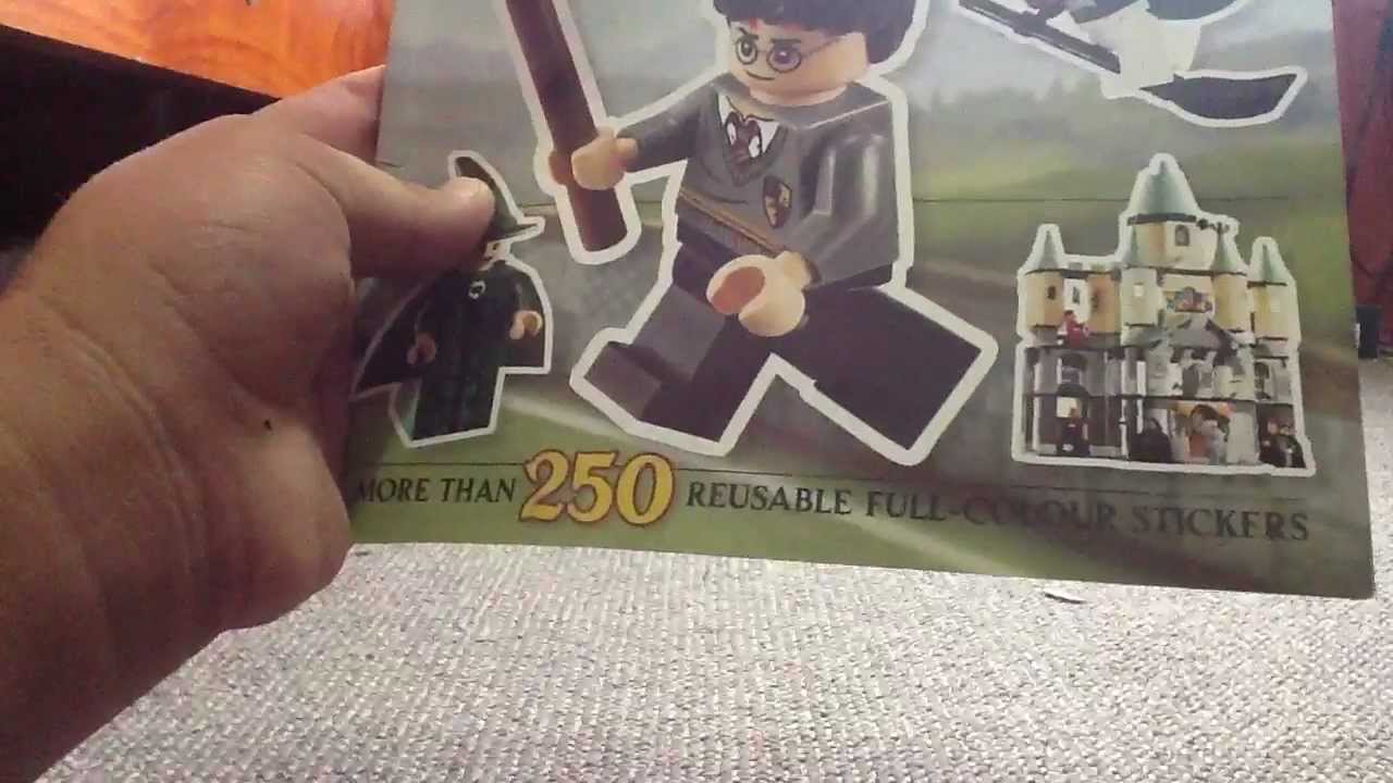 Lego Harry potter ultimate sticker hogwarts edition collection - YouTube