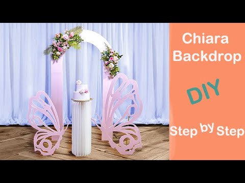 DIY Chiara Arch Backdrop / wedding Backdrop / Wedding Budget / 2022043 ...
