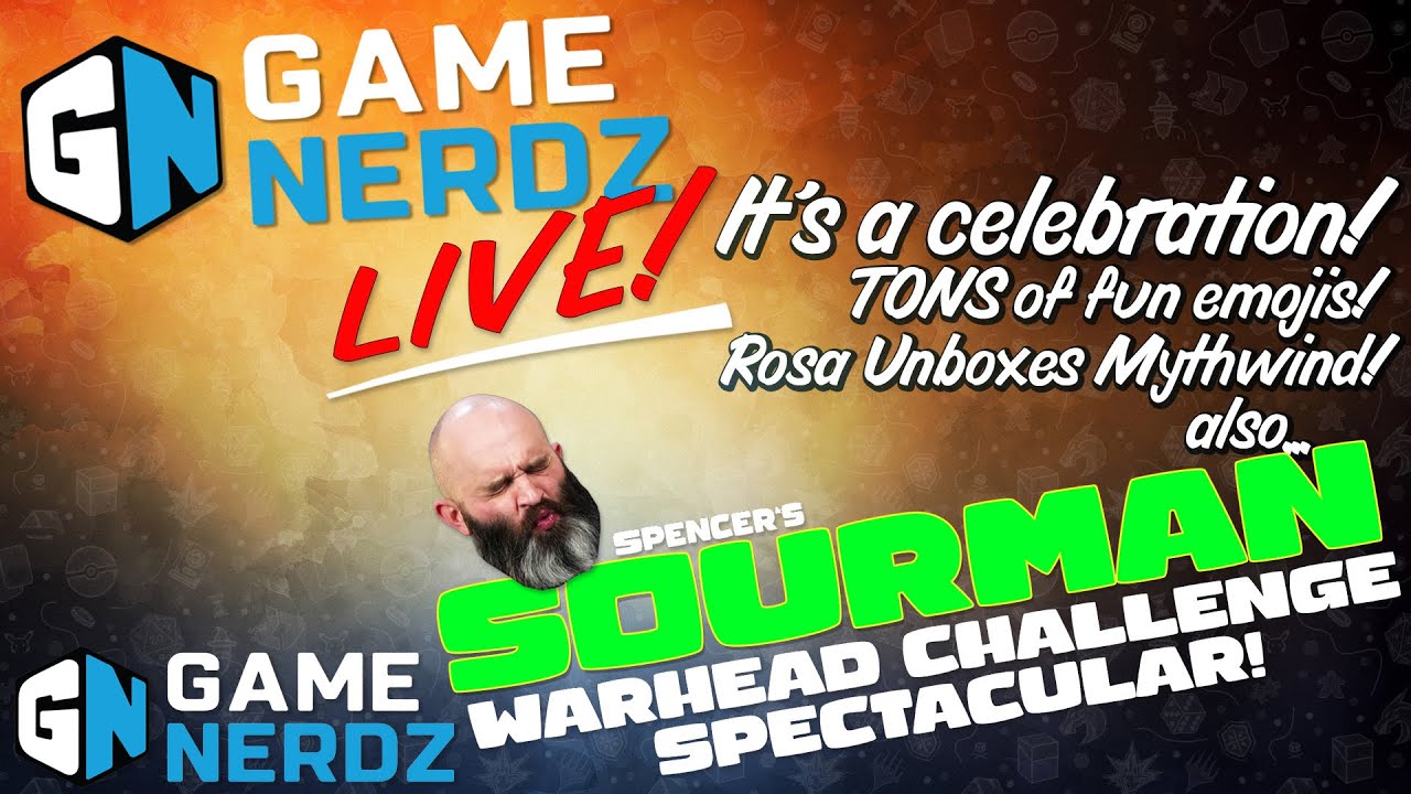 Game Nerdz Live! Milestone Celebration, News, Rosa Unboxing, Games ...