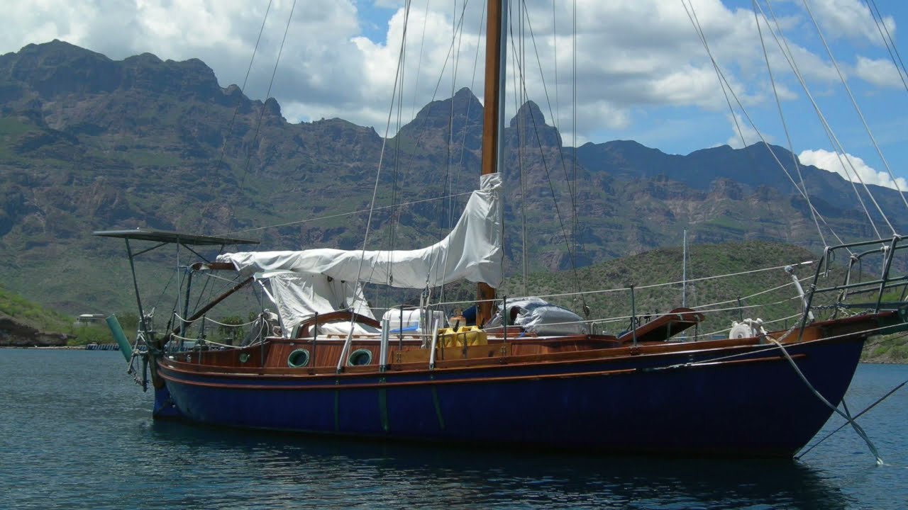 Gorgeous Atkin Ingrid Cutter Sailboat For Sale - YouTube