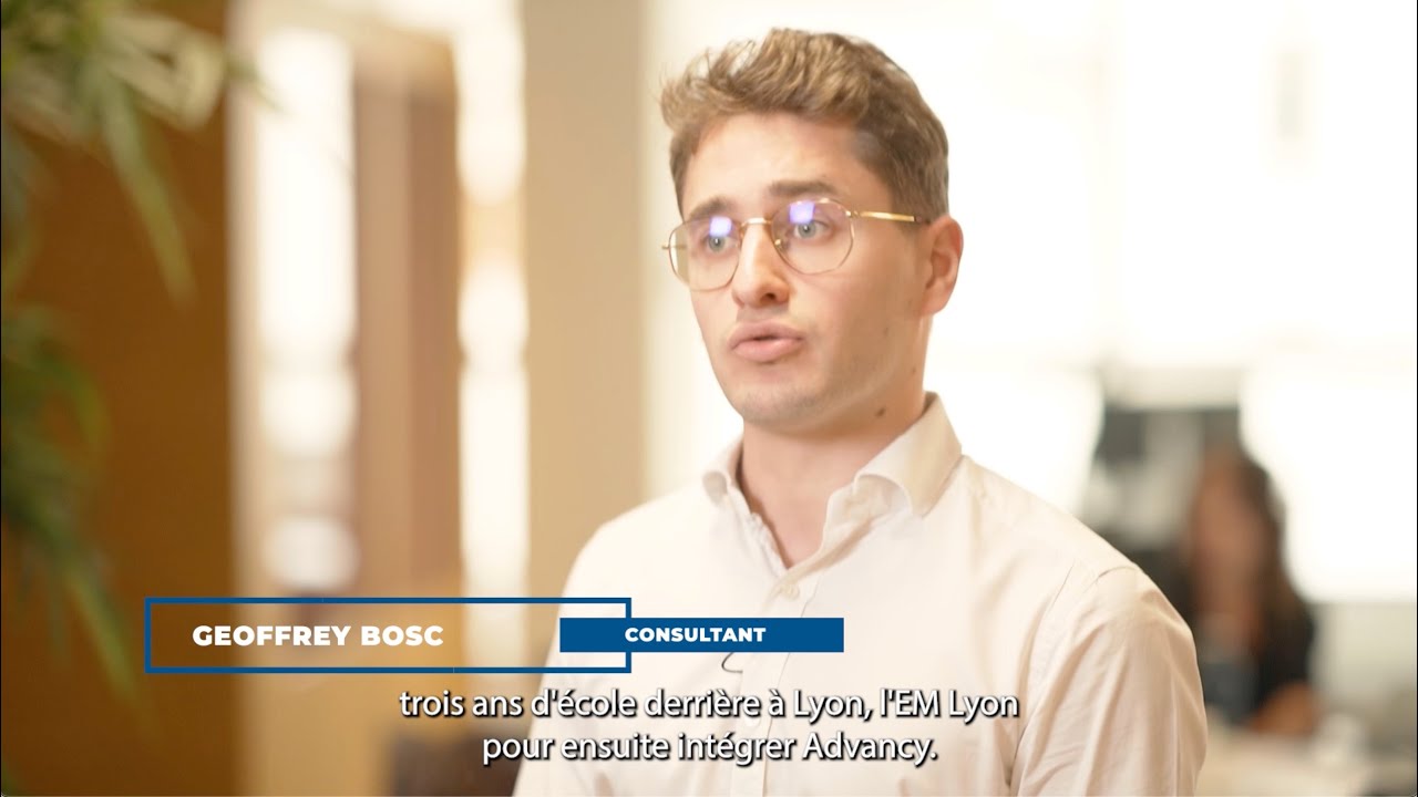 #WeAre by Advancy - Geoffrey Bosc - Consultant - YouTube