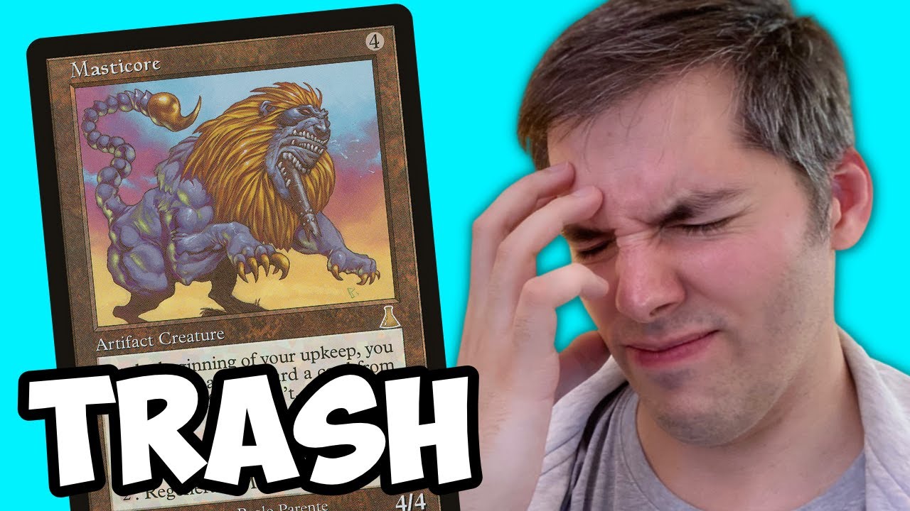Cards That Used To Be Broken, Now Unplayable | Magic The Gathering ...