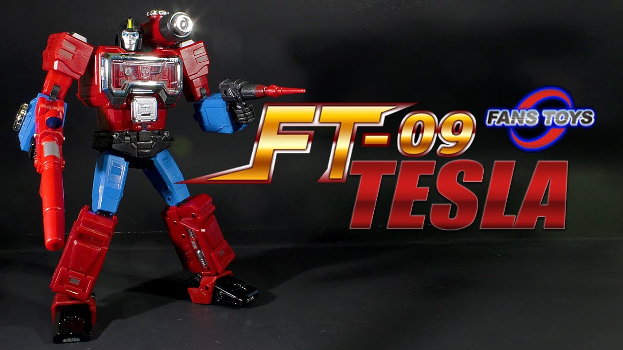 Fans Toys FT-09 Tesla robot figure review not Transformers Perceptor ...