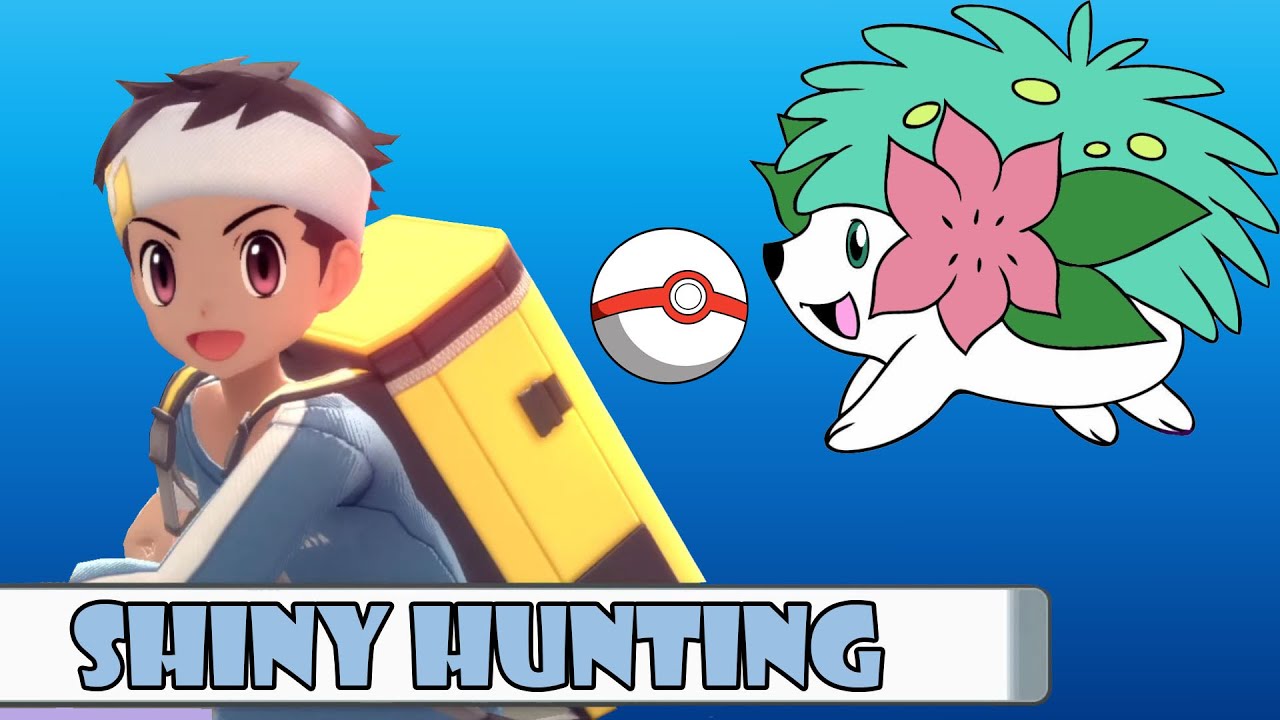 LIVE Shiny Shaymin Shiny Hunting! | Pokémon Shining Pearl - YouTube