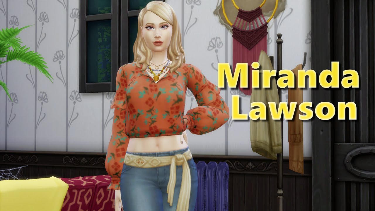 The Sims 4 | Miranda Lawson [SpeedCas] - YouTube