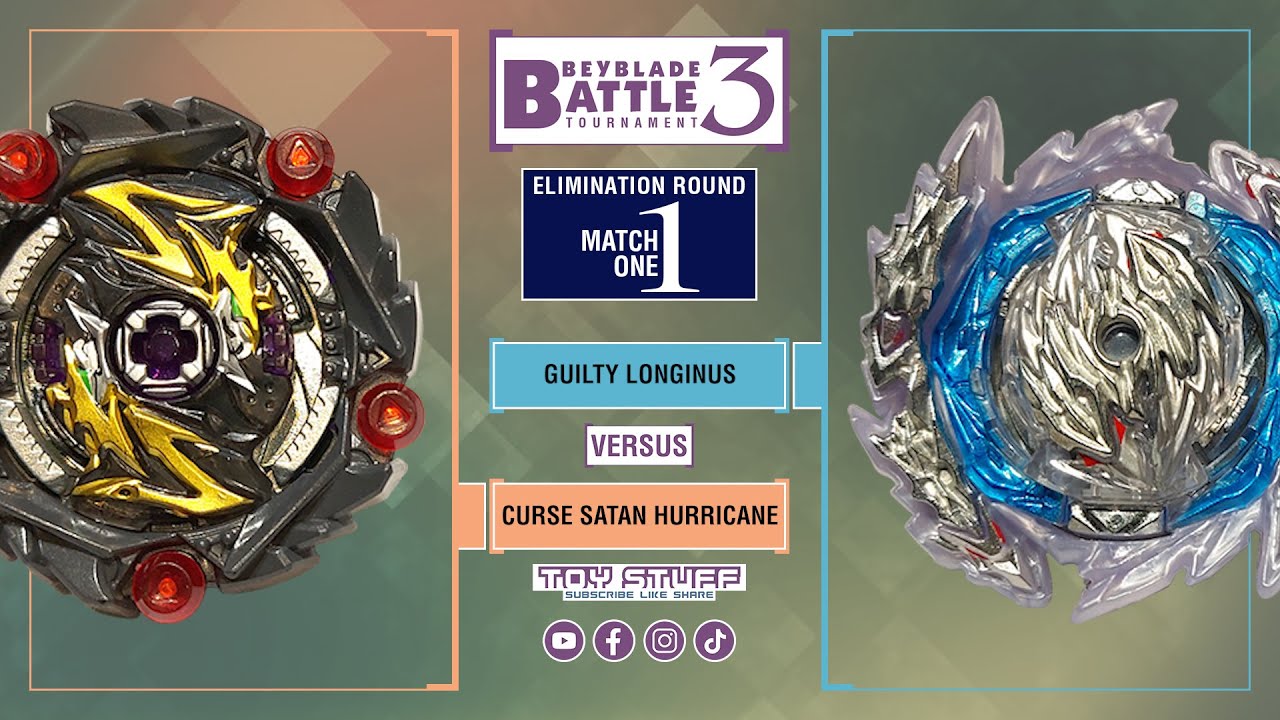 Guilty Longius vs Curse Satan Hurricane // Beyblade Battle Tournament 3 ...