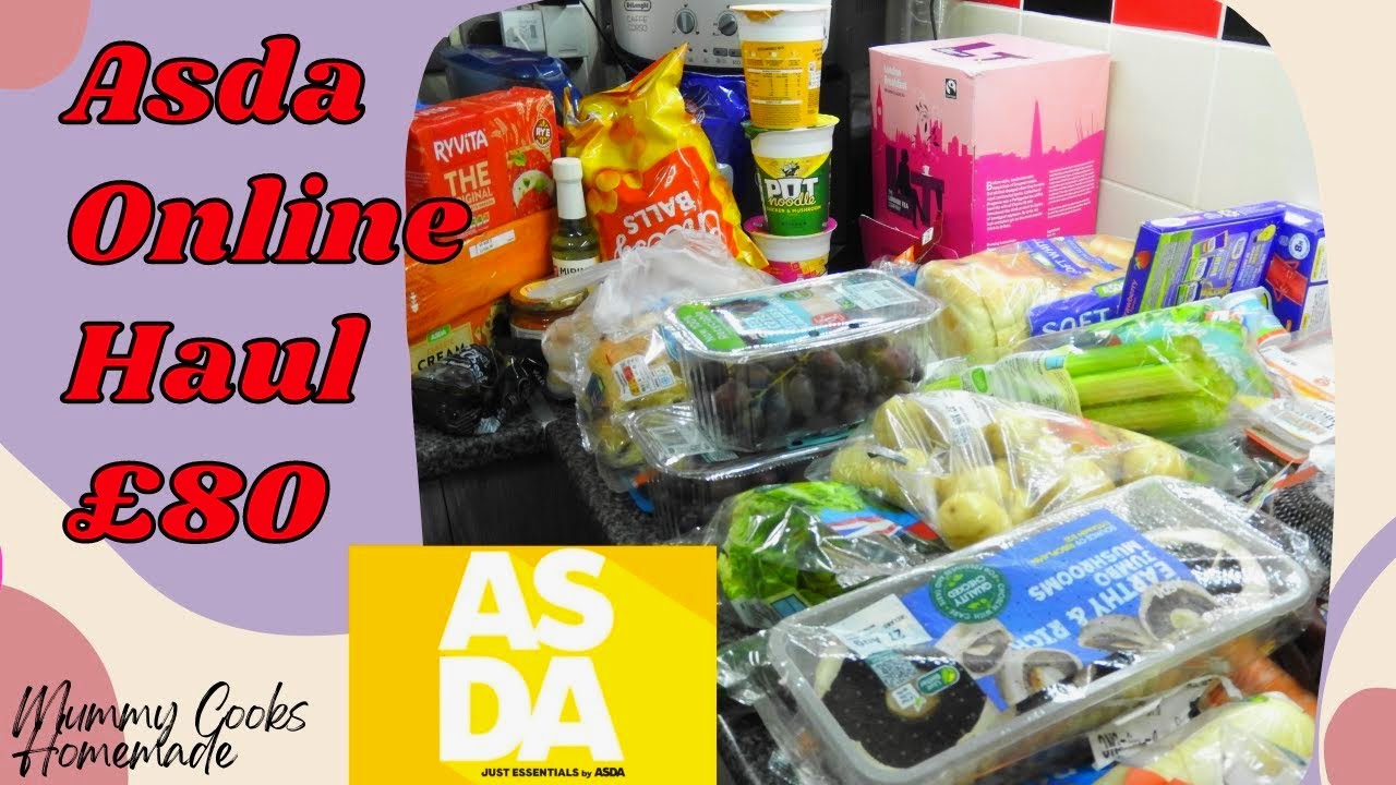 Asda Shopping Haul - £80 | Prices & Meal Ideas #food #shoppinghaul # ...