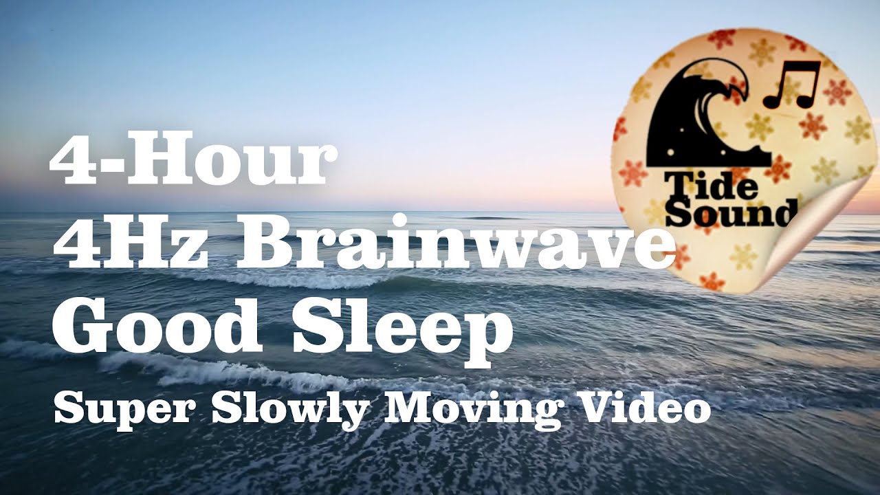 #002[music] 4 Hours of 4Hz Waves Healing With Tide Wave 4小時 靜心音樂 (海浪聲 ...