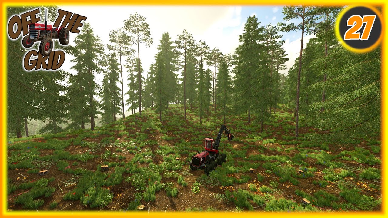 Clearing A FOREST! | Off The Grid! | FS22 - YouTube