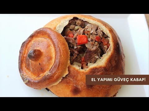 El Yapımı Güveç Kebabı Nasıl Yapılır? | Fırında Ekmek Kebabı Tarifi!