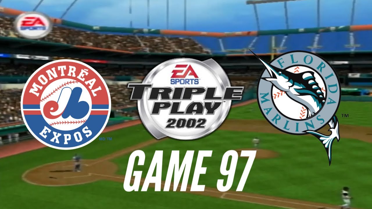 Triple Play Baseball 2002 Full Game sim: Marlins vs Expos Game 97 - YouTube