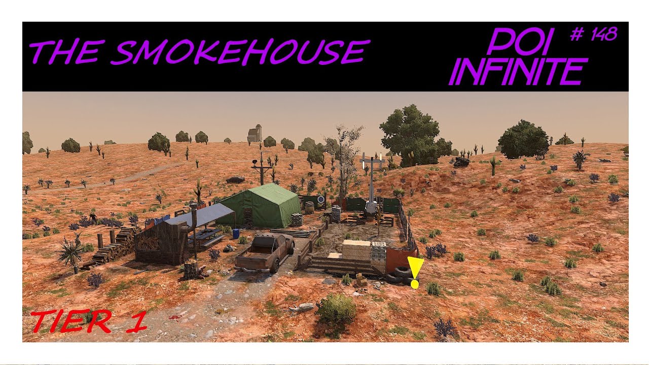 POI Infinite | EP # 148 The Smokehouse | 7 Days to Die | Alpha 21 - YouTube