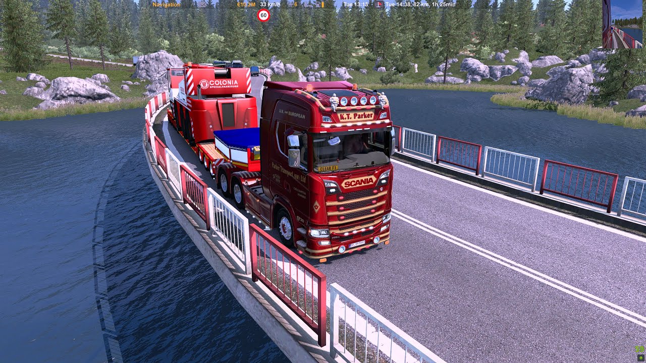 ETS2 1.45 MAP COMBO | SCANIA NG S V8 SOUND1.45 | SR10.9 Karachayevsk ...