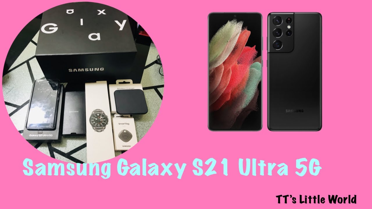 Samsung Galaxy S21 Ultra 5G(Unboxing latest phone) - YouTube