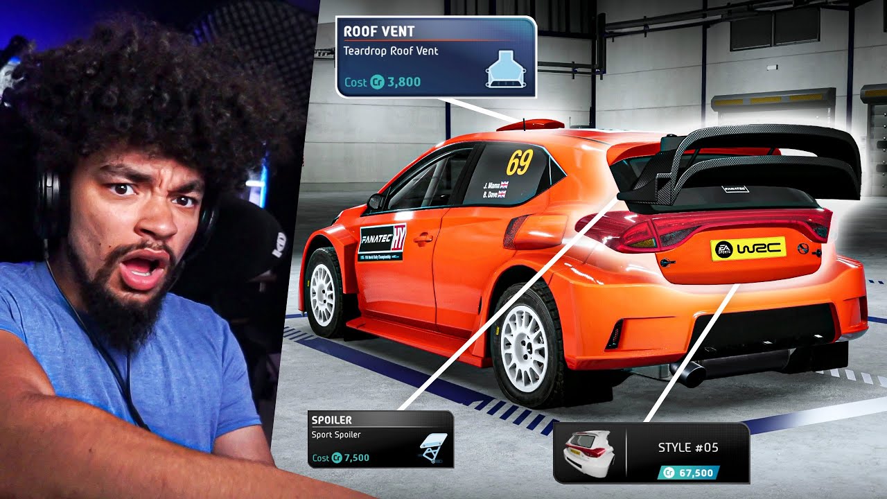 Building FULLY Custom CARS in EA Sports WRC 2023?! - YouTube