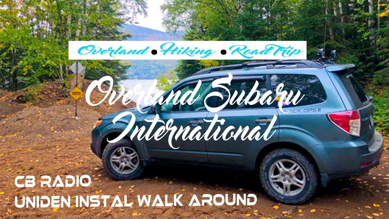 Installing a CB Radio & Wilson 1000 on a Subaru Forester – Best Setup ...