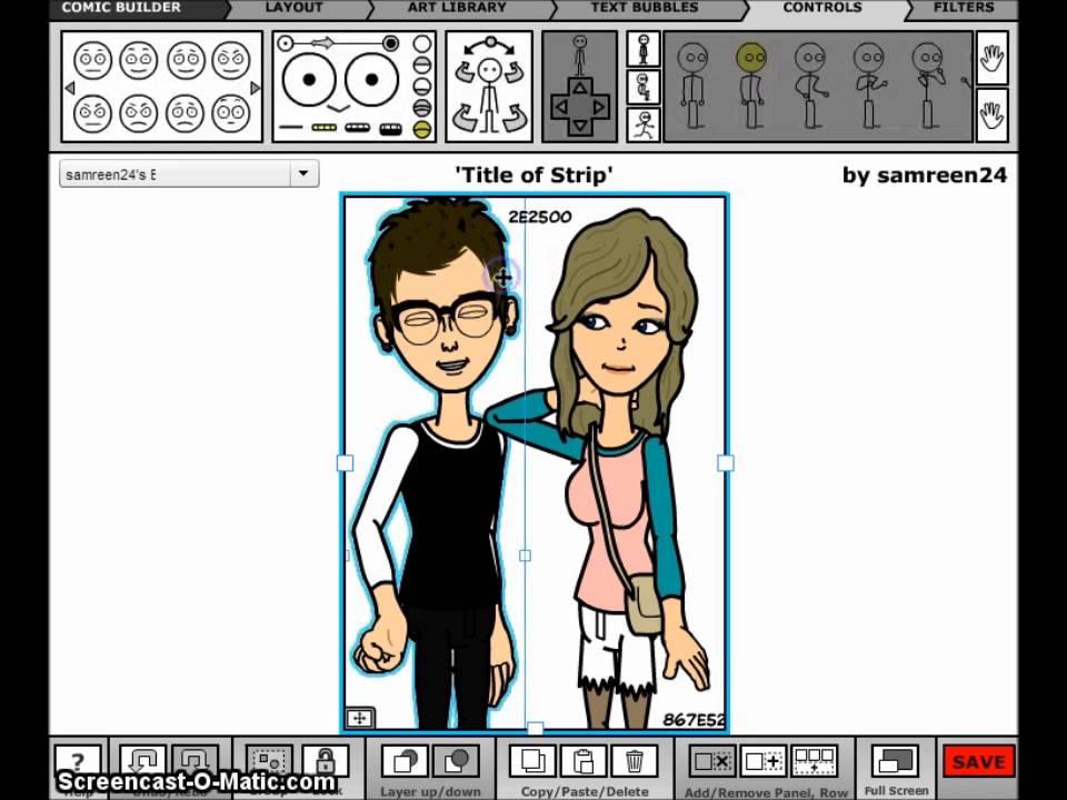 Bitstrips, Guy hair tutorial. - YouTube