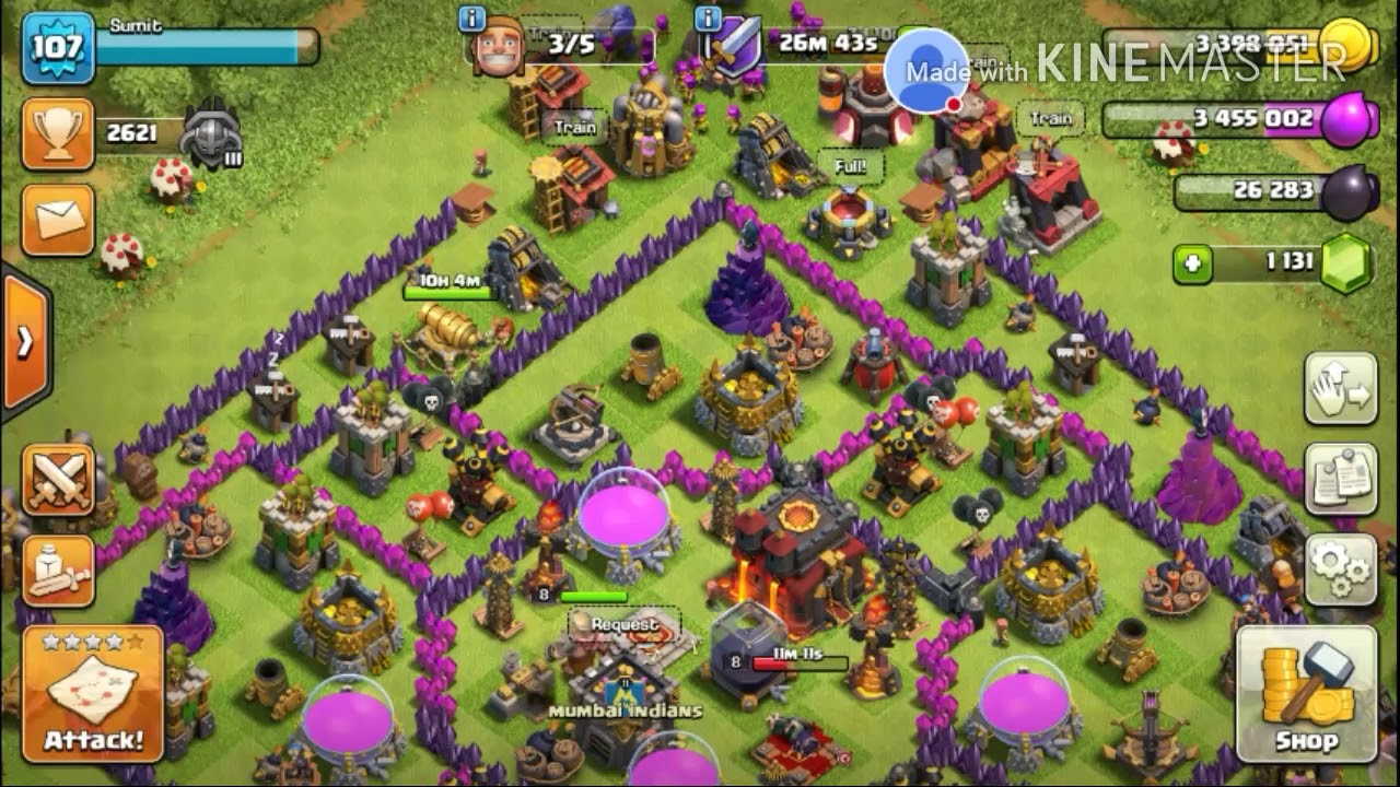 coc || how we fill full clan in 1 min in coc || coc best tricks ...