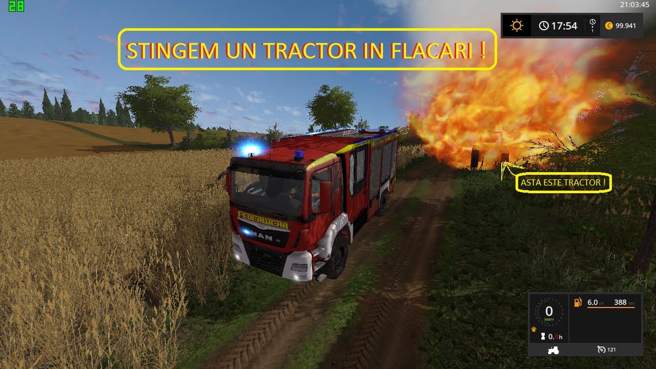 A luat un tractor foc ![Fs17/Roleplay/68] - YouTube