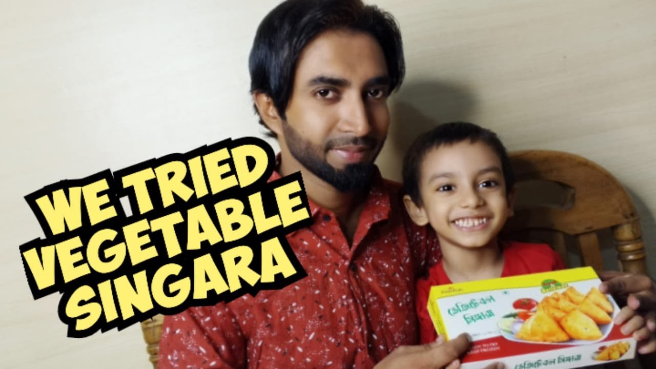 We tried vegetable singara | Taste of frozen food | @TakeFood - YouTube