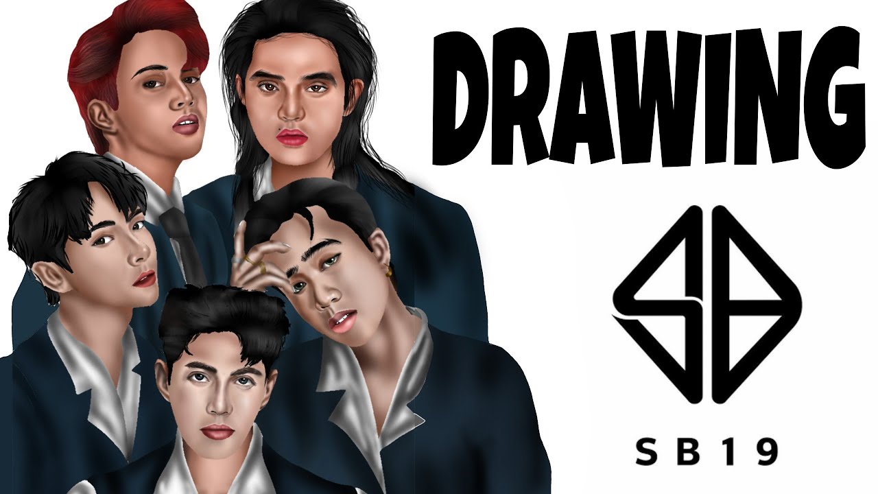 DRAWING SB19 • TIME LAPSE - YouTube