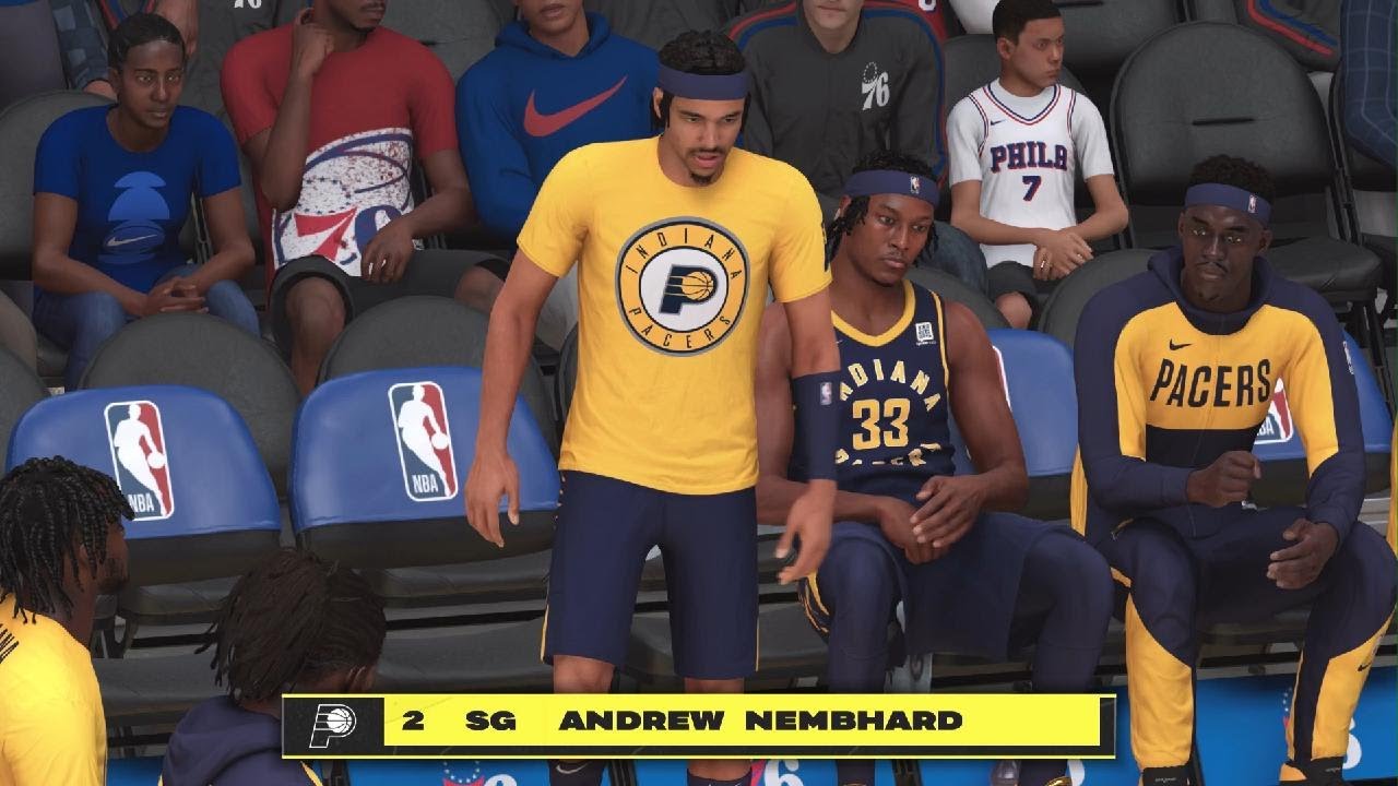 NBA 2K25 Philadelphia 76ers Starting 5 Player Introduction - YouTube