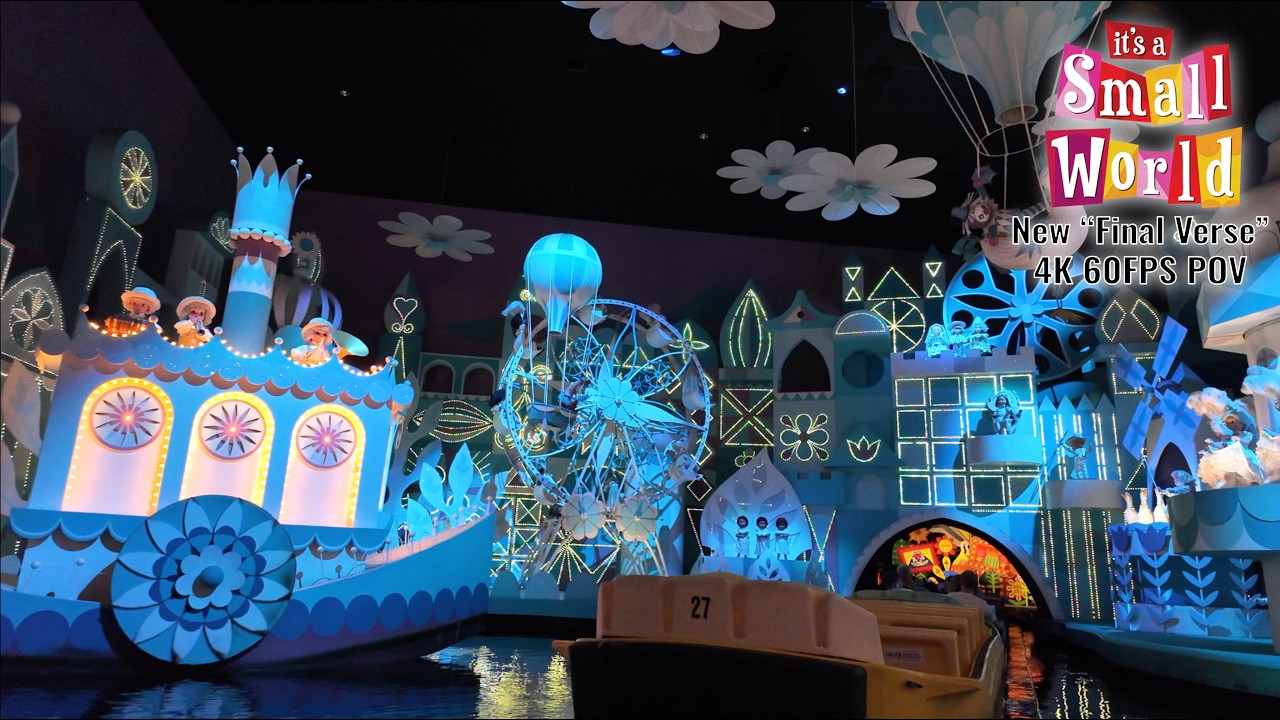 NEW Final Verse! It's a Small World | 2025 4K 60FPS Full POV | Magic ...