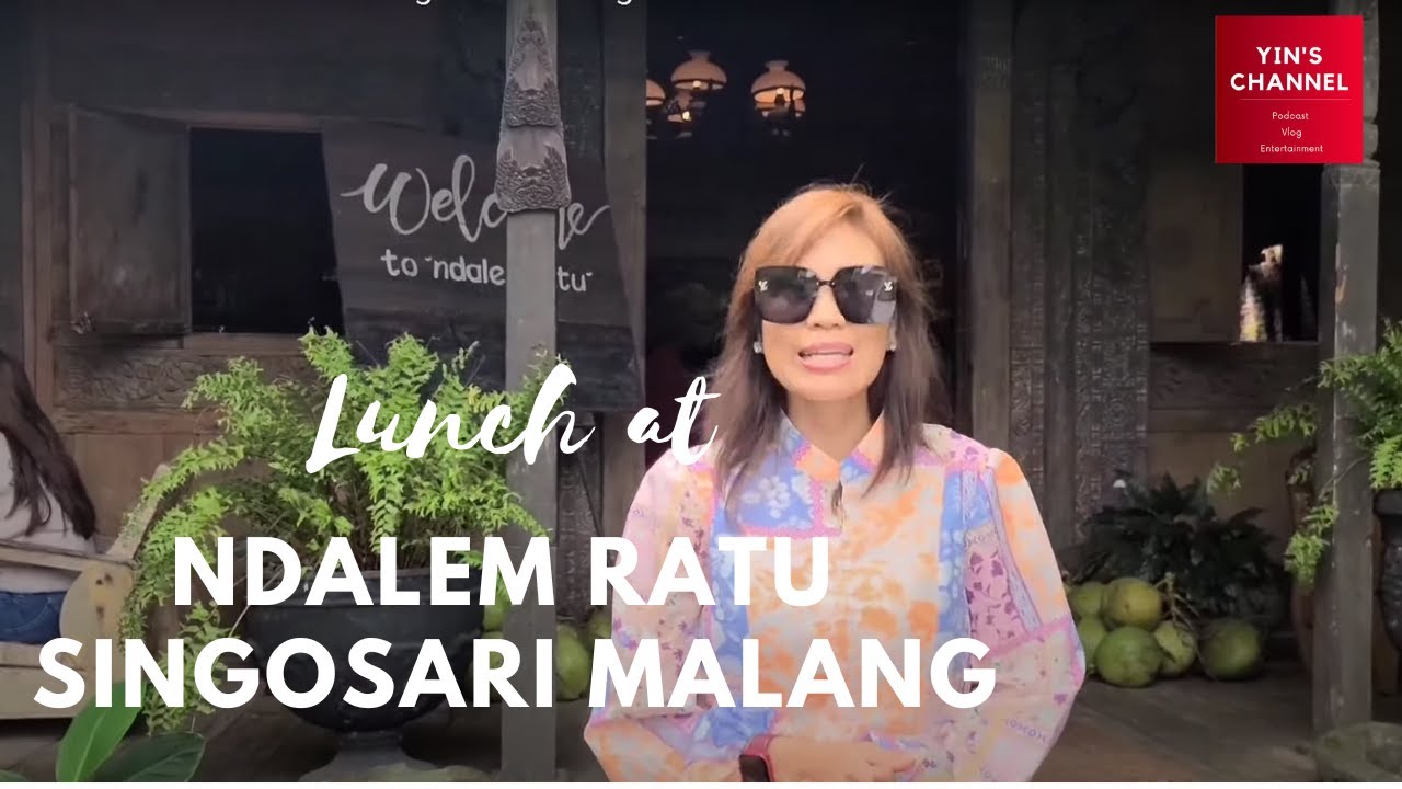 Lunch at Ndalem Ratu Singosari Malang - YouTube