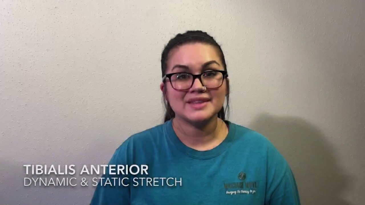 Stretch and Self Massage for Shin Splints - YouTube