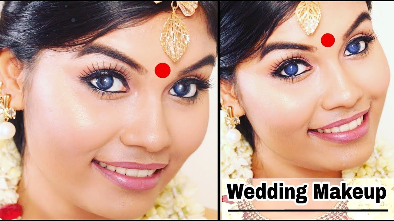 Durga Puja | Diwali | Navratri Makeup Tutorial for Beginners || Glowing Skin || Durga Puja - YouTube