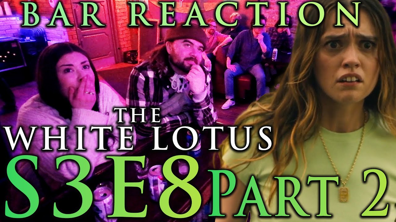 The Bar is SHOCKED! // The White Lotus S3x8 Bar REACTION Part 2! - YouTube