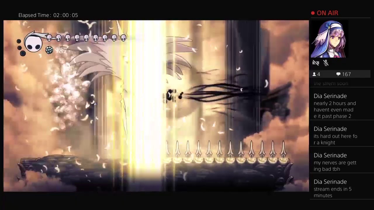 Hollow Knight: Radiant ABSRAD Live Attempt 2 - YouTube