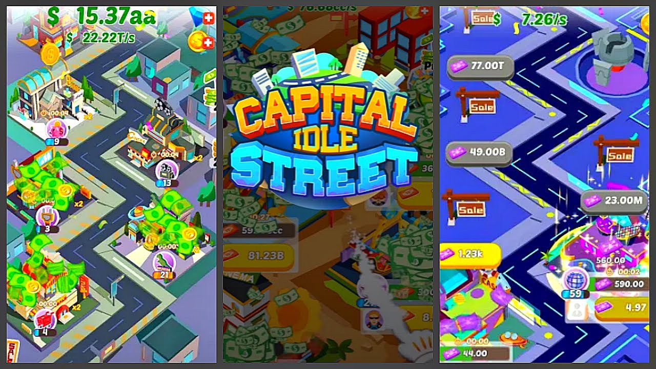Idle Capital Street - Gameplay Android (Android APK) - [Android ...