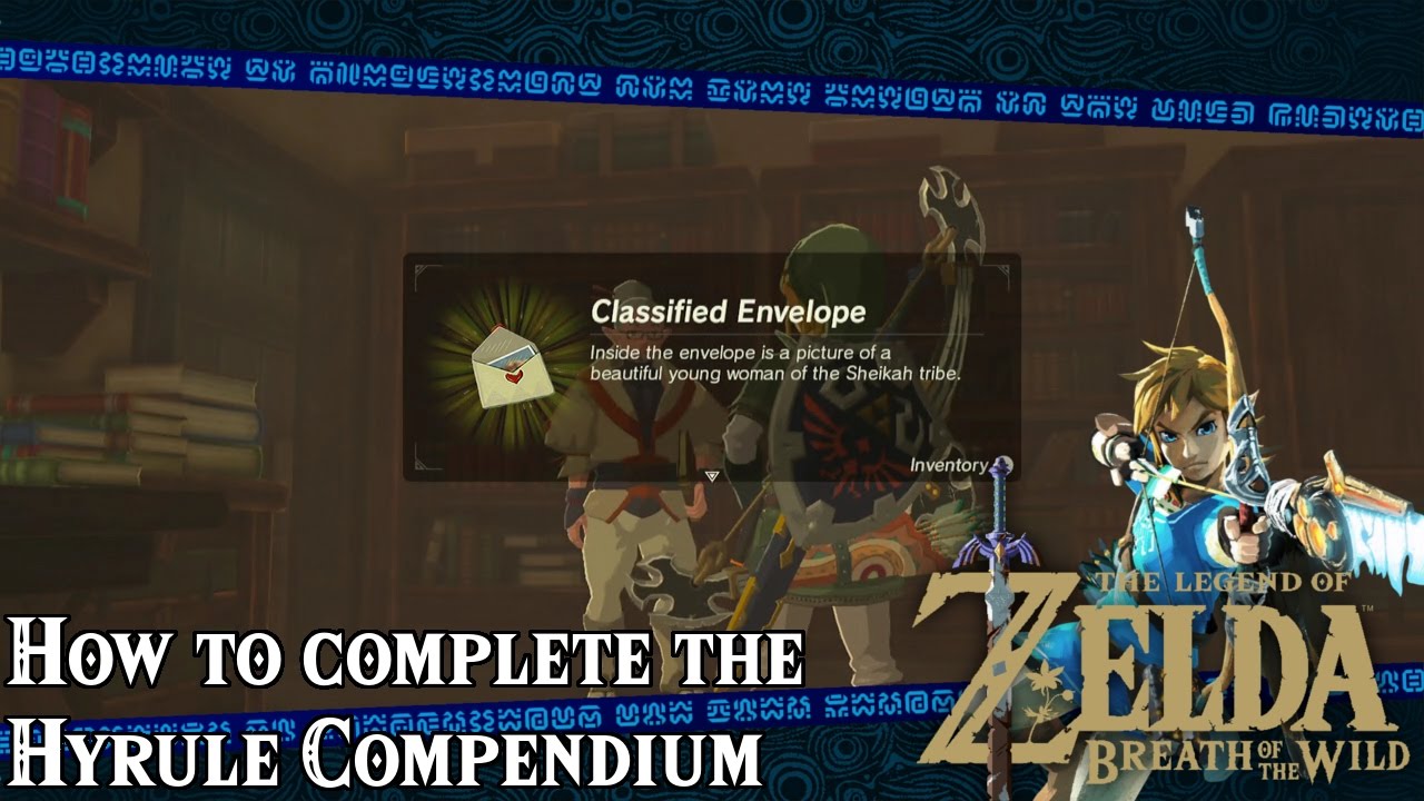 Completing the Hyrule Compendium! - The Legend of Zelda: Breath of the ...