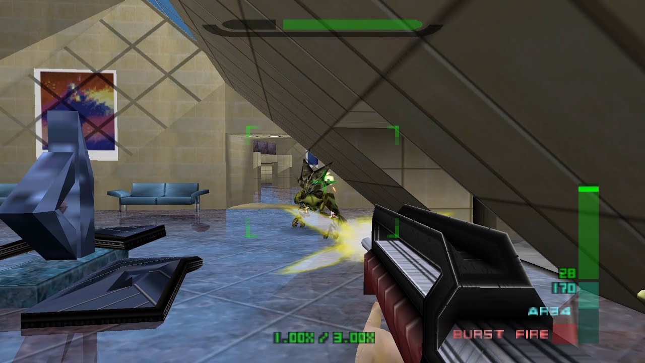 Perfect Dark - Carrington Institute - Defense (Agent) (2000) [NINTENDO ...