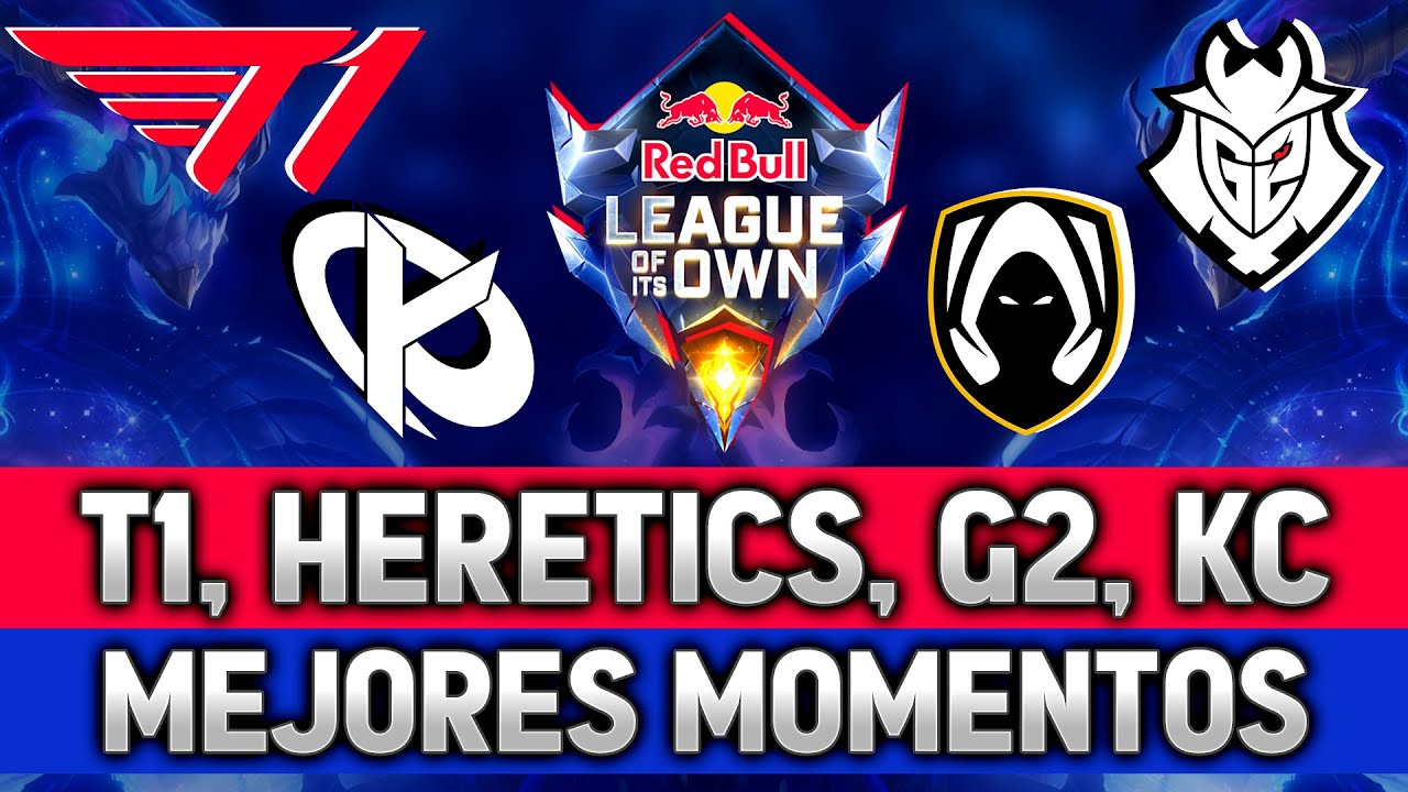 FAKER VS CAPS 😱 //T1, G2, HERETICS, KC, NNO Y BIG (MEJORES MOMENTOS) RED BULL LEAGUE OF ITS OWN ...