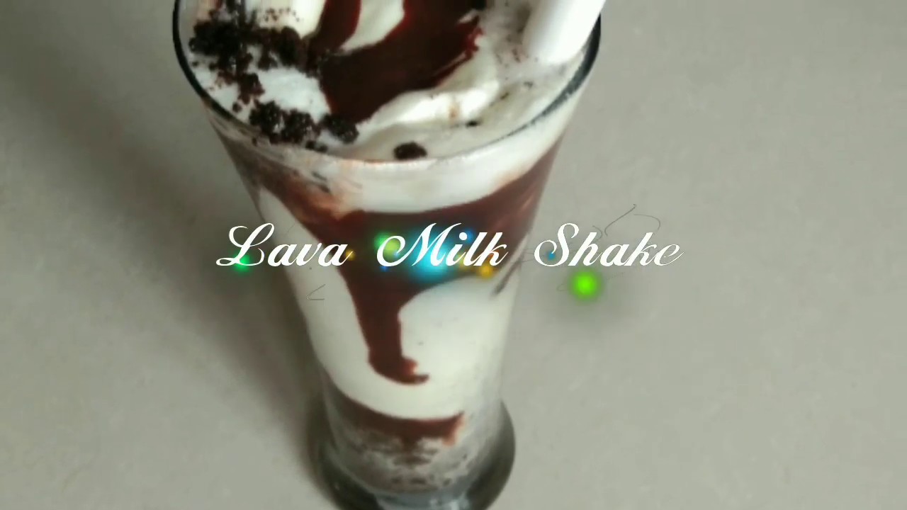 Lava milk shake" so yummy... - YouTube
