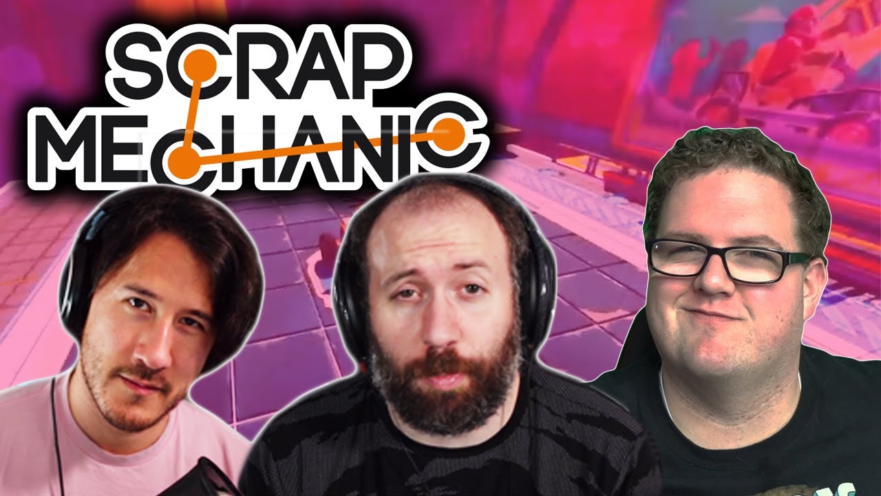 Bob's Brilliant Booper | Scrap Mechanic w/Mark and Wade - YouTube