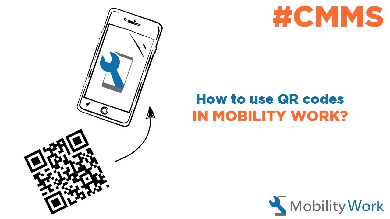 How to use QR codes in your CMMS software? - YouTube