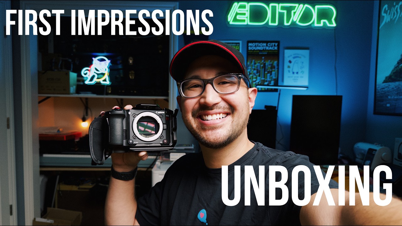 My First Week With The Canon C50 - YouTube