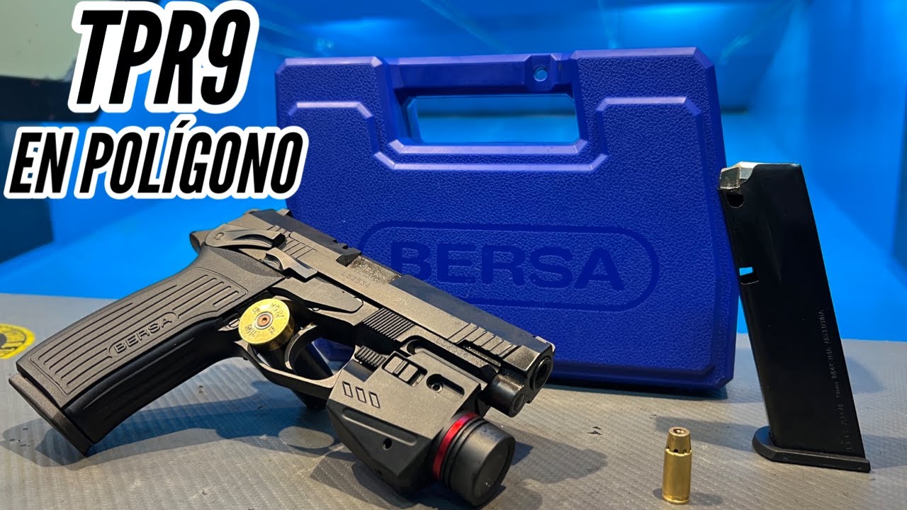 Bersa TPR9 9 mm Prueba De Tiro En Polígono EP.5 - YouTube