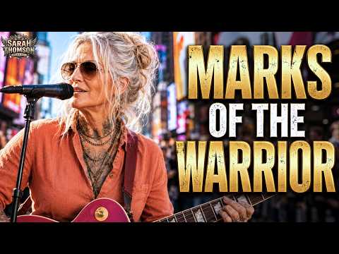 SARAH THOMSON Moves The World With An Epic Hard Rock Anthem 'MARKS OF THE WARRIOR' | 80s Rock Ballad