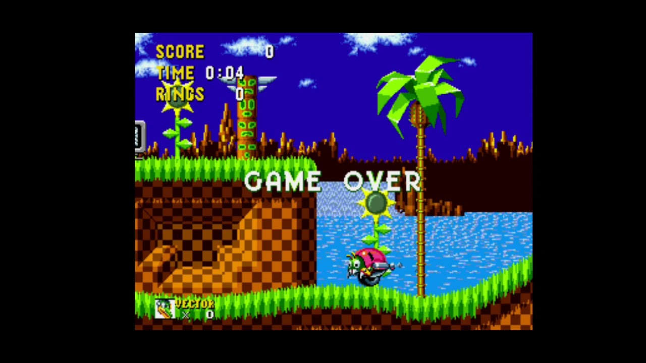 Vector in Sonic The Hedgehog - Game Over - YouTube