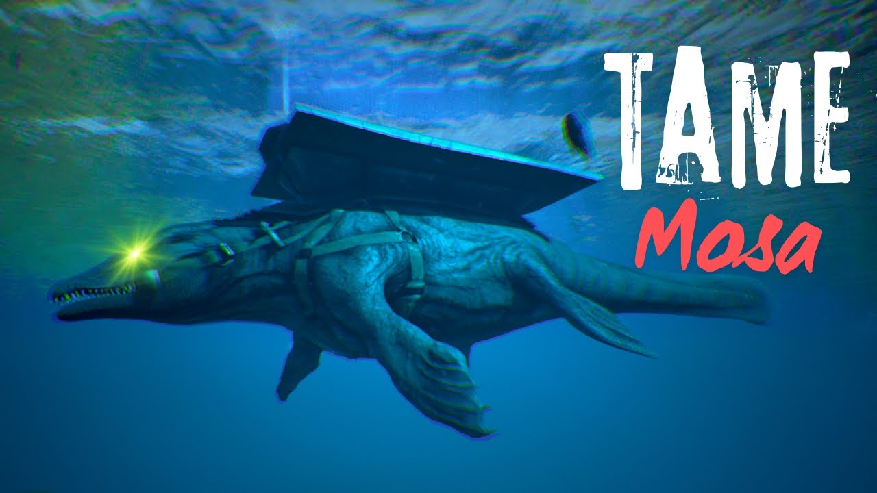 Finally, tamed my first mosa in Ark mobile ep 22 - YouTube