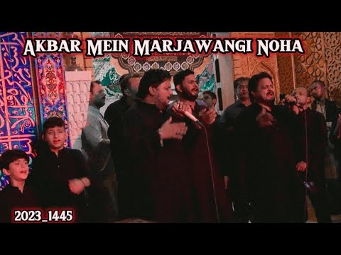 Akbar Mein Marjawangi Noha |Nasir Asghar Party| Shabab Ul Mominen ...