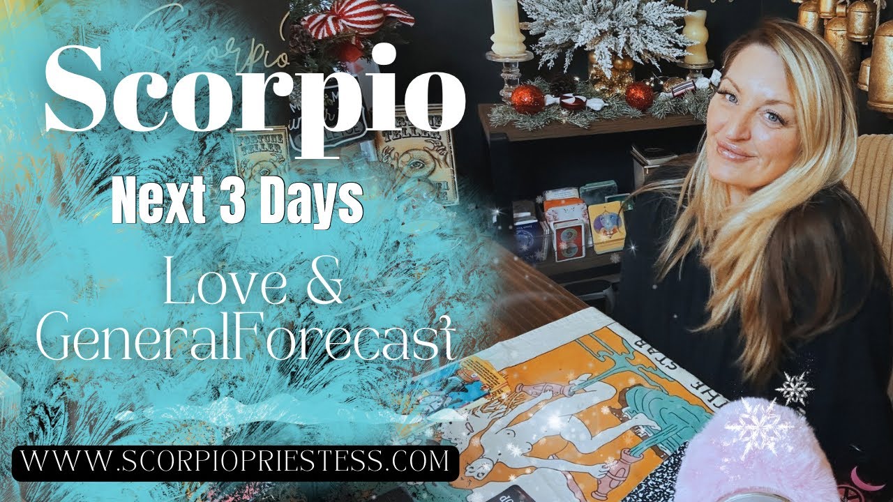 Scorpio|”YOU ALREADY know”Want to Clear the AIR ”YOU TRIED to TELL THEM ...