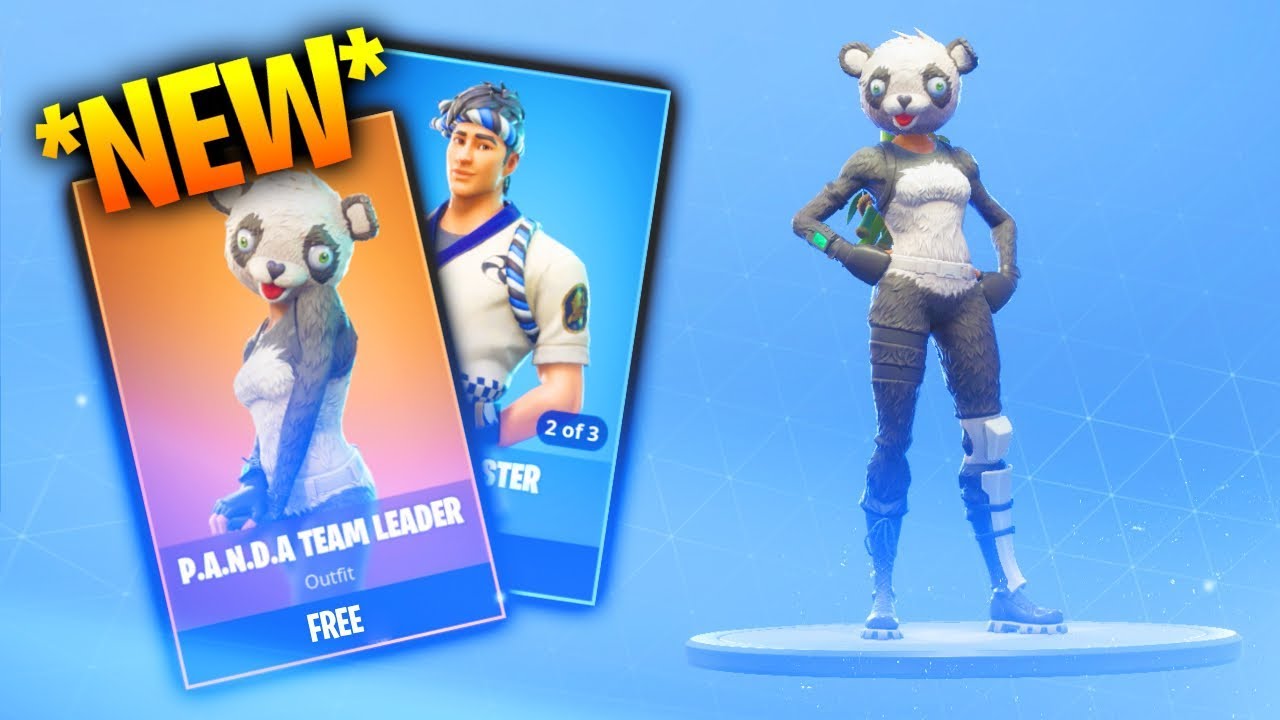 *NEW* PANDA TEAM LEADER, SUSHI MASTER SKINS - (August 19 Item Shop ...